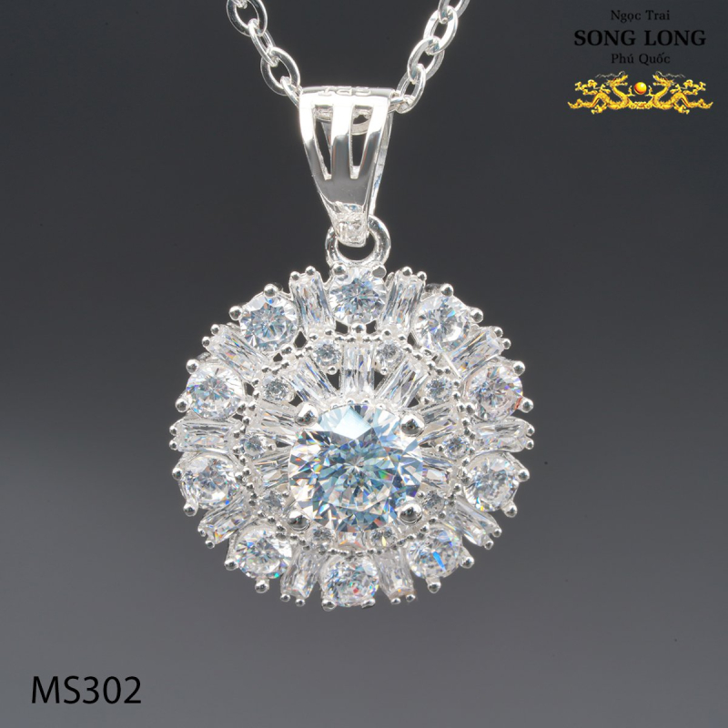 DÂY CHUYỀN MOISSANITE MS302
