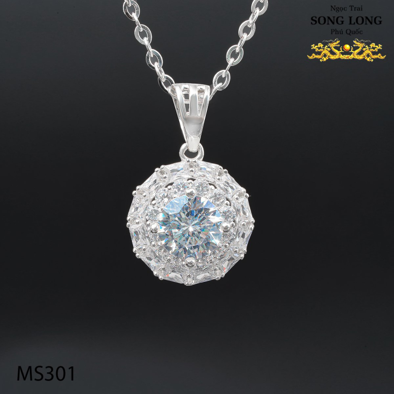 DÂY CHUYỀN MOISSANITE MS301